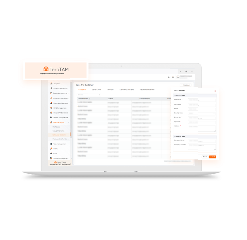 Customer Management Software Solutions - TeroTAM