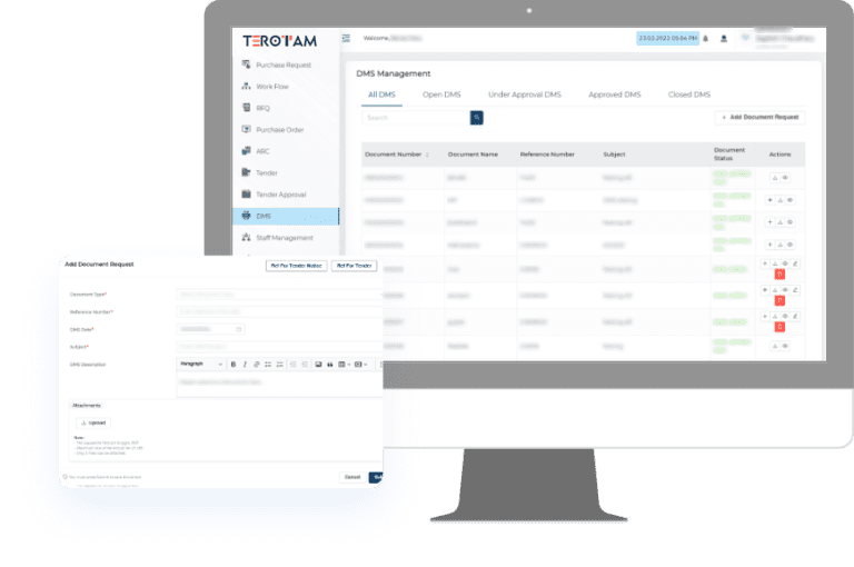 Best Procurement Management Software- TeroTAM