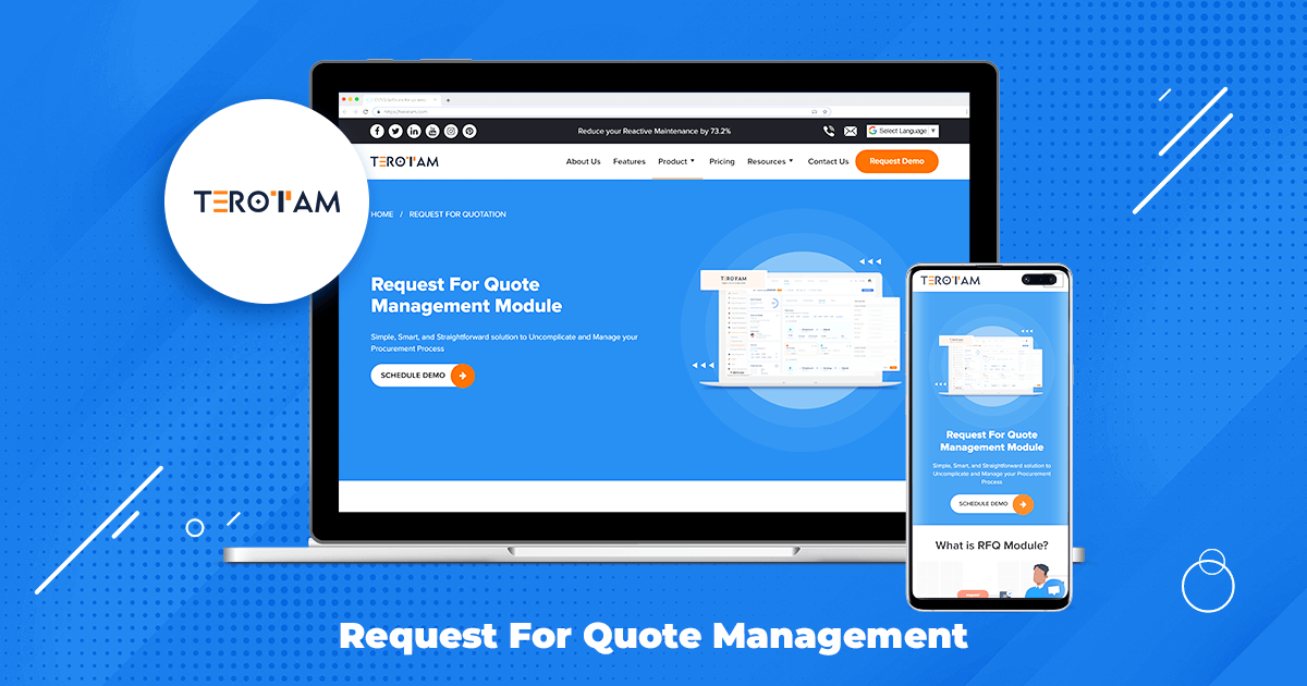 Request For Quote Management Software - TeroTAM