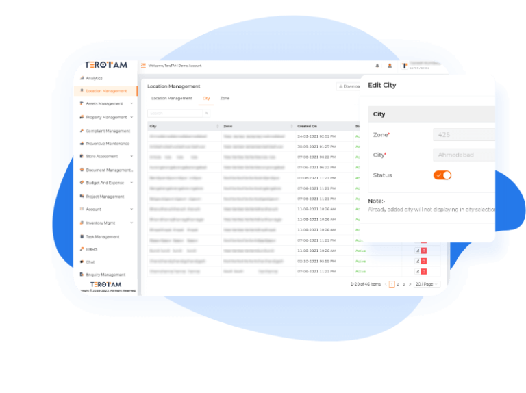 Multi Store Location Management Software Solution | TeroTAM