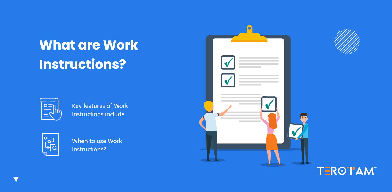 Standard Operating Procedure vs Work Instruction: What, How and When to ...